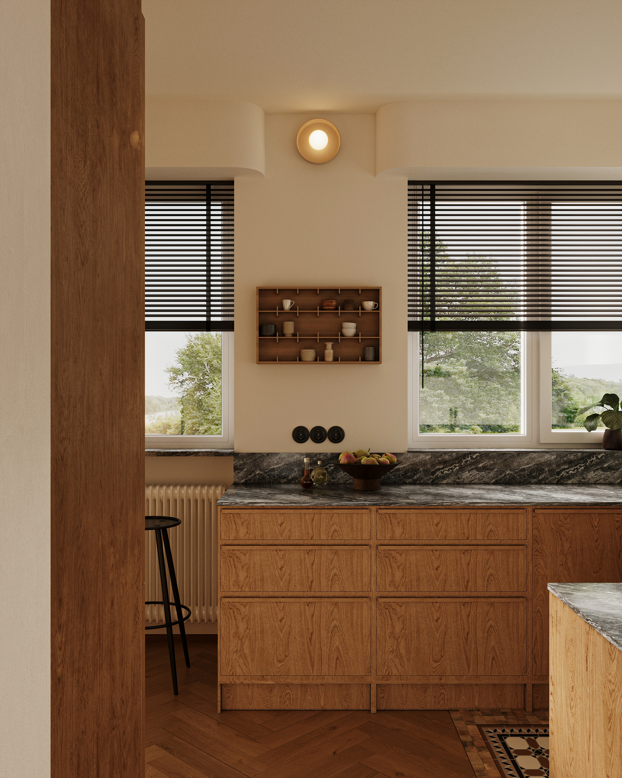 Kitchen design - Работа из галереи 3D Моделей